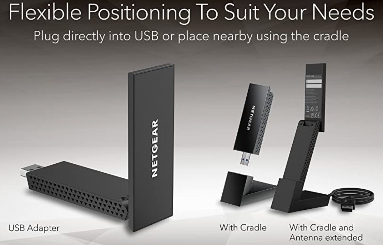 Best WiFi 6E USB Adapter (Tri-band 6 GHz Supported)